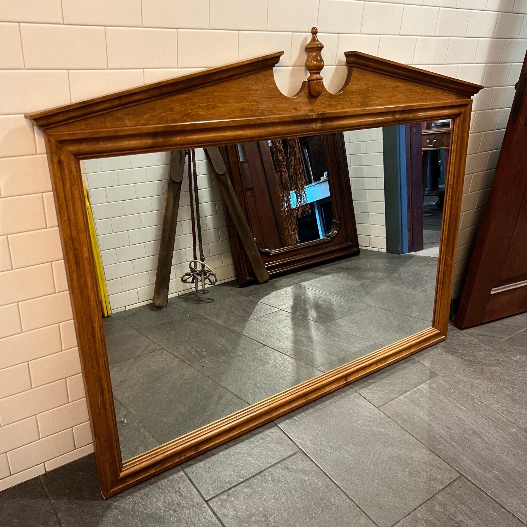 Ethan Allen Colonial Mirror | Madison Street Salvage