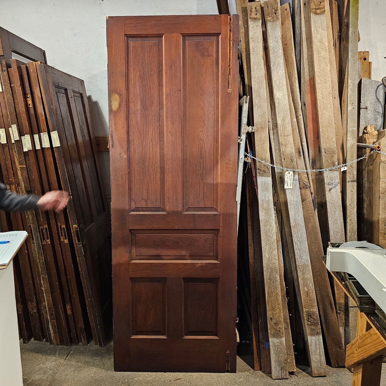 old solid wood doors