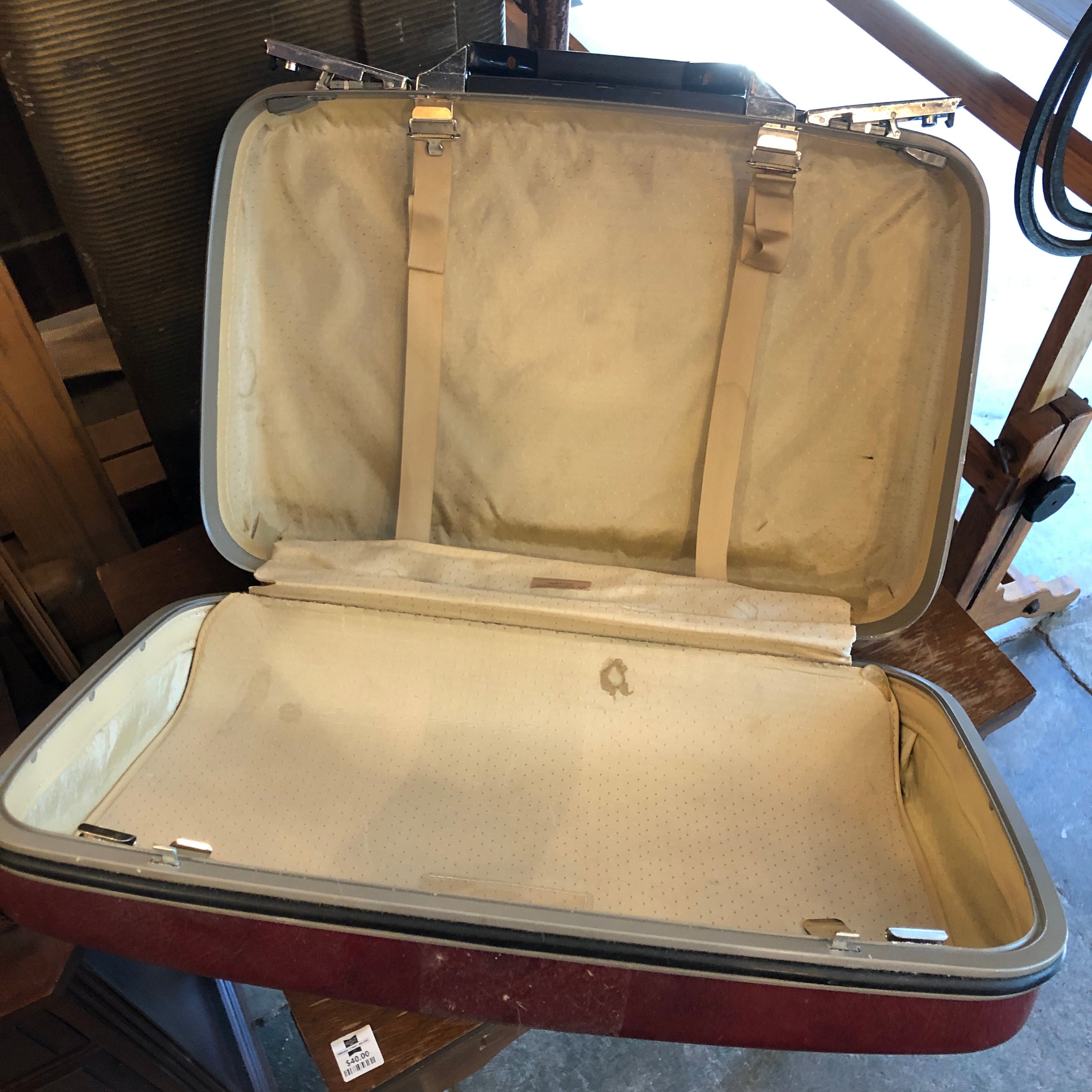 Vintage Samsonite Suitcase