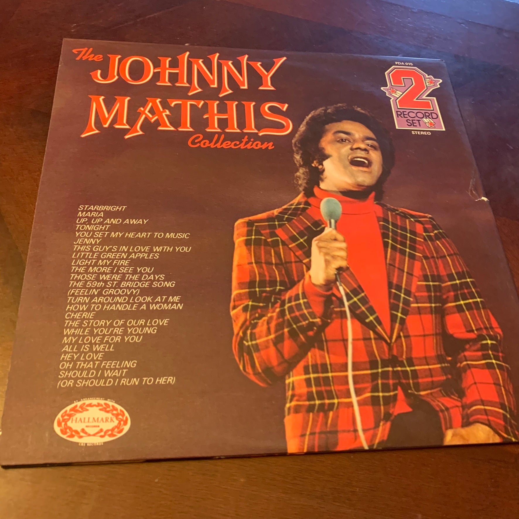 The Johnny Mathis Collection Vinyl Record | Madison Street Salvage