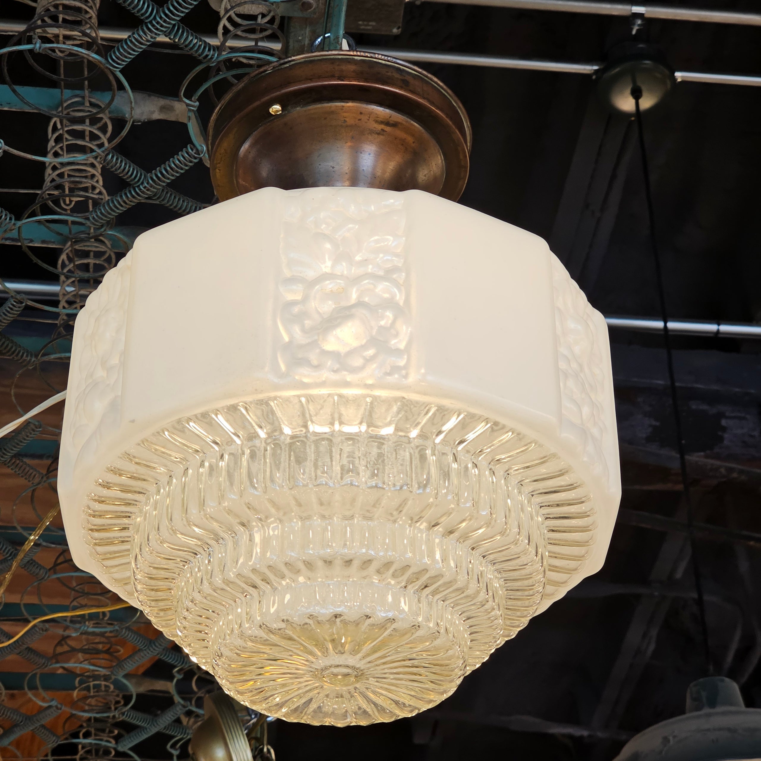 ART DECO SKYSCRAPER LIGHT FIXTURE | Madison Street Salvage