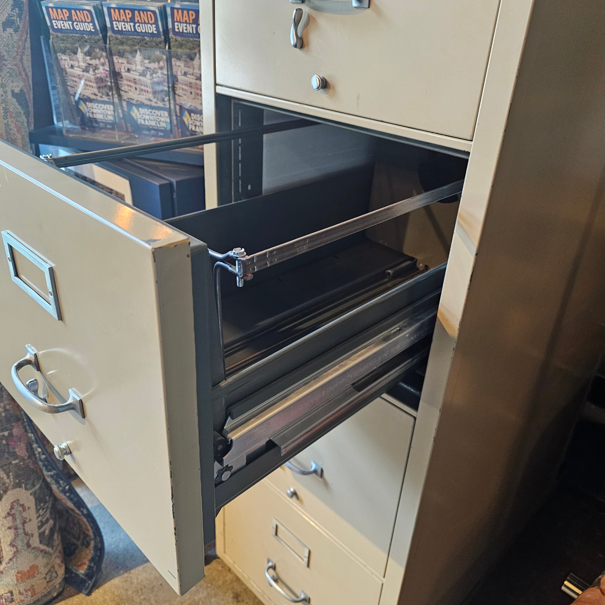 Shaw Walker 4 Drawer Class 350 Fire Resistant File Cabinet